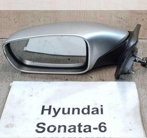 Зеркало 7 пинов Lh Hyundai Sonata 6, 2012г