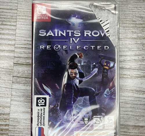 Saints row 4 nintendo switch новый