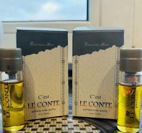 Винтажная миниатюра/ le conte 5ml