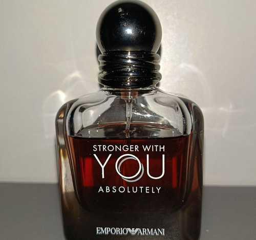 Armani stronger with you absolutely