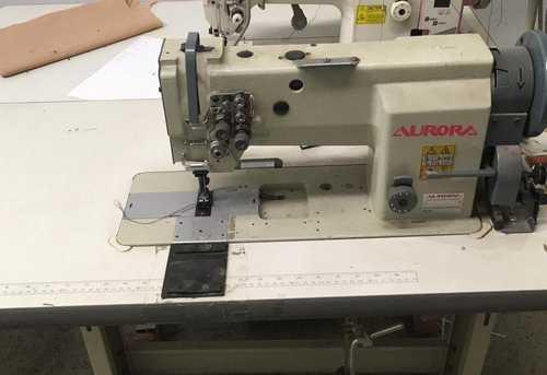 Двухигольная промышленная швейная машина Aurora