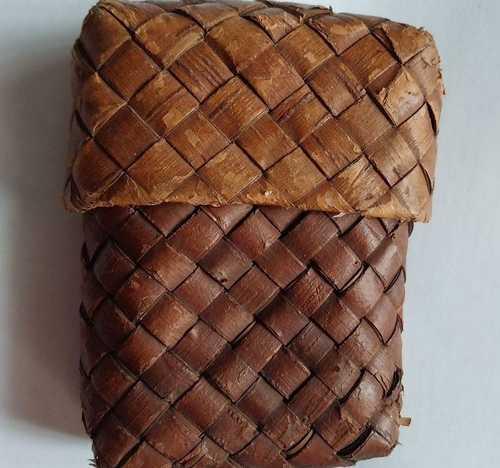 Кисет берестяной, 1930е гг