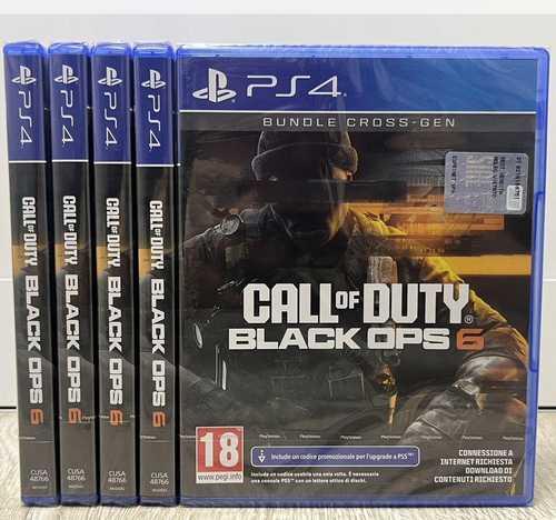 Call of Duty Black Ops 6 PS4 Новый Диск
