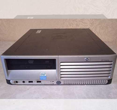 Брендовый системный блок HP dc7600