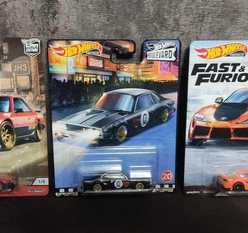 Hot wheels premium Skyline / Supra