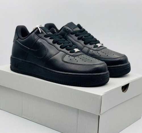 Кроссовки nike AIR force 1 black