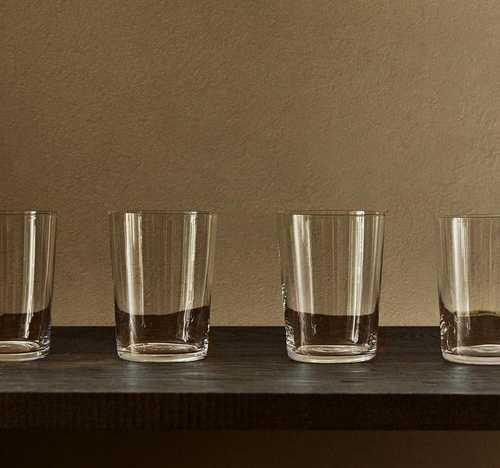 Упаковка высоких стаканов zara home