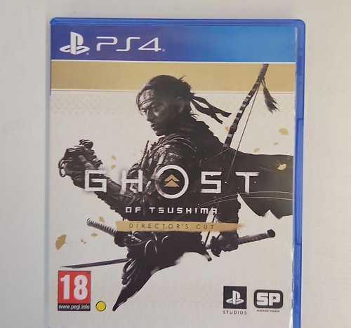 Игра на ps4 диск ghost of tsushima