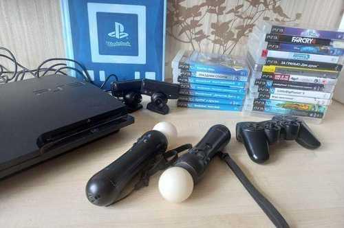 Игровая приставка PS3 slim