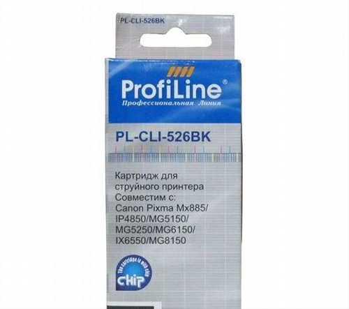 Картридж ProfiLine PL- CLI-526BK Black #114540