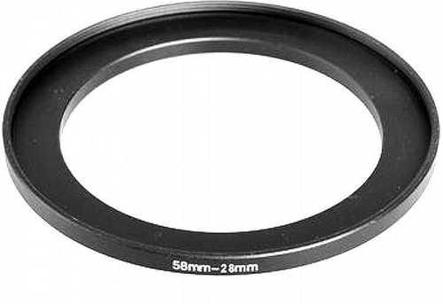 Понижающее кольцо 58-28mm для светофильтров