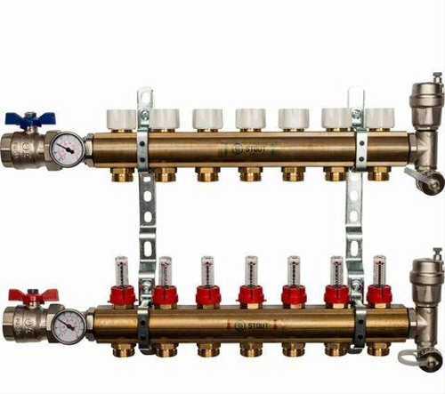 Коллектор теплого пола 7 вых