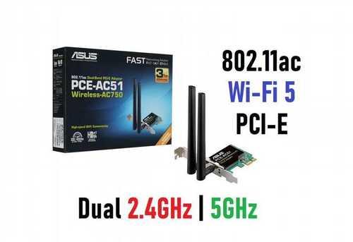 Wi-Fi в компьютер PCI-E Asus PCE-AC51