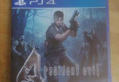 Игра Resident evil 4 на ps4