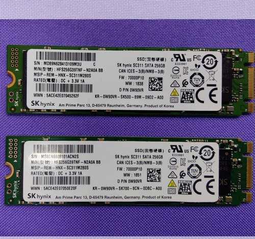 SSD Hynix 256Gb M.2 SATA