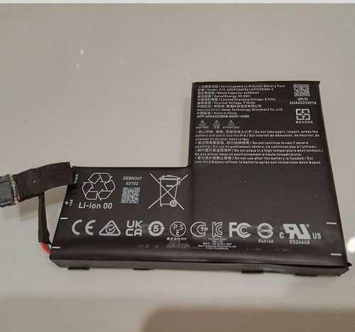 Неисправный аккумулятор SteamDeck Oled
