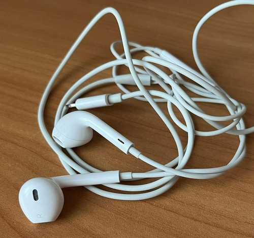 Наушники apple earpods lightning