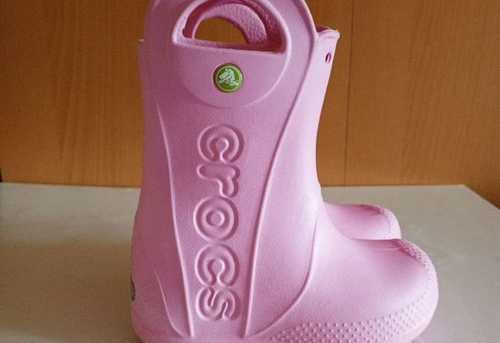 Резиновые сапоги Crocs для девочек