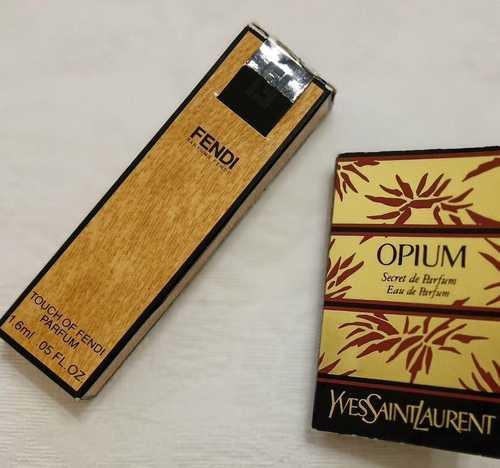 Духи Fendi и Opium Secret. Дорожные и Пробник