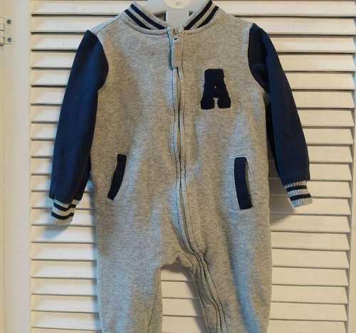 Флисовый комбинезон baby go 80, свитер