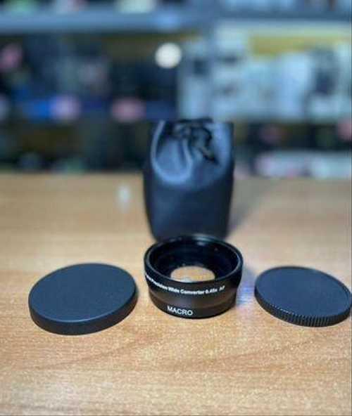 Конвертер-объектив Wide x0,45 58mm Macro