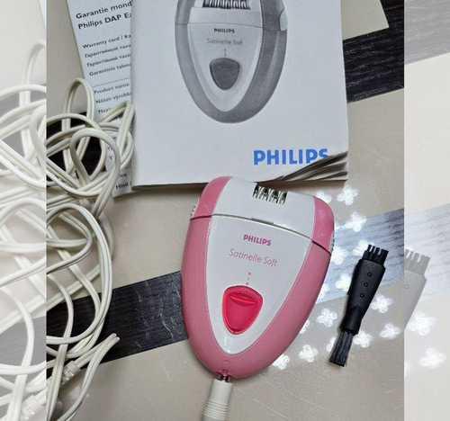 Эпилятор philips satinelle soft