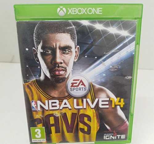 Игровые диски. Xbox One NBA live 14