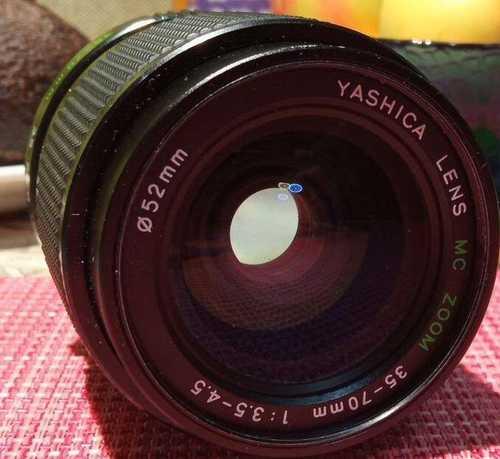 Объектив Yashica 35-70mm