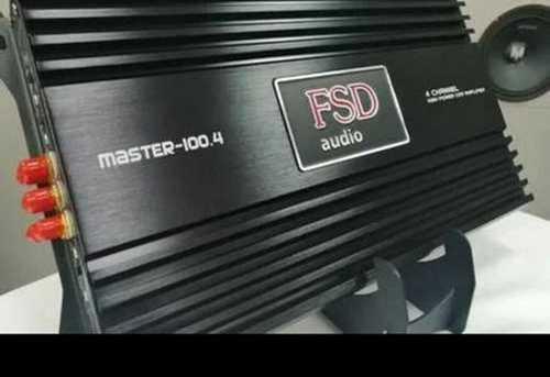 Усилитель 4 канальный fsd master 4.100