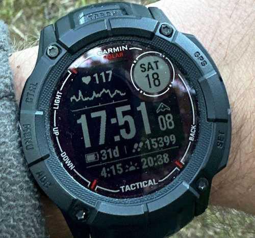 Часы Garmin Instinct 2x Solar Tactical