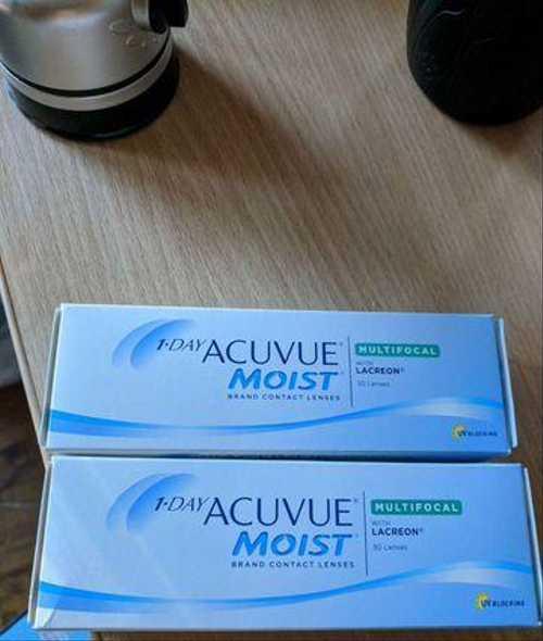 Линзы 1day acuvue moist 30lenses