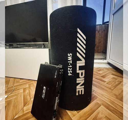 Сабвуфер с усилитетелем