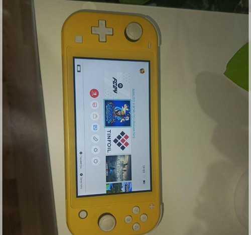 Nintendo switch lite прошитая 128