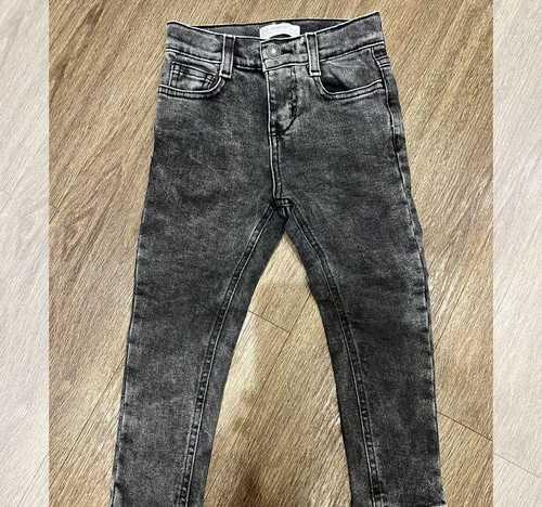 Джинсы серые детские 104р, Skinny fit, GJ