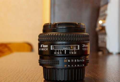 Nikon AF Nikkor 24mm 1:2.8D