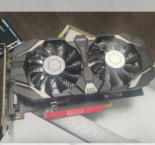 Видеокарта MSI gtx 1050 ti 4gb gddr5 directx12