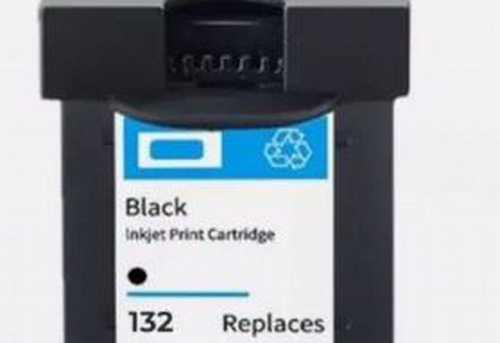 Картридж струйный HP 132, черный