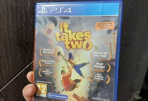 IT takes two ps4 диск русские субтитры