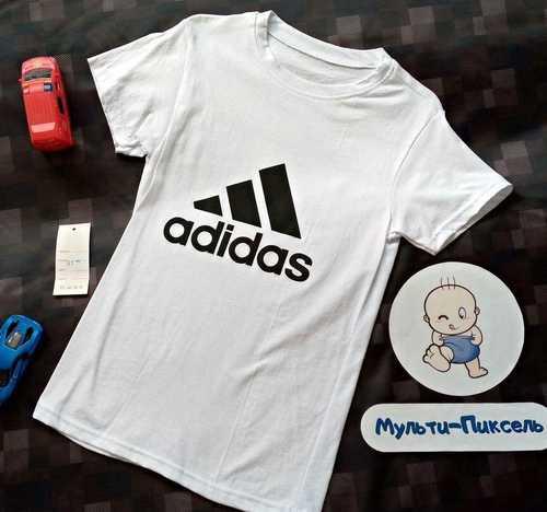 Футболка adidas белая