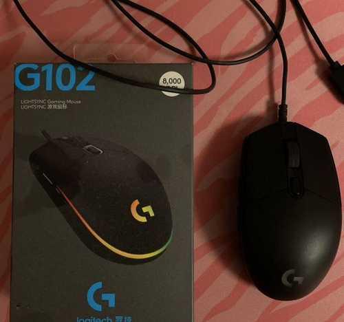 Игровая мышь logitech g102