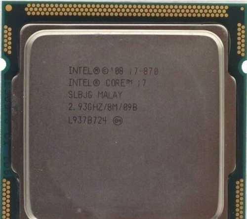 Intel Core i7-870 slbjg LGA1156 2.93GHz