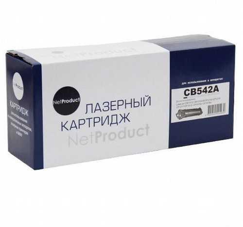 Желтый, vt-2632, Картридж NetProduct CB542A HP CLJ CM1300/CM1312/CP1210/CP1215, Y, 1,5K