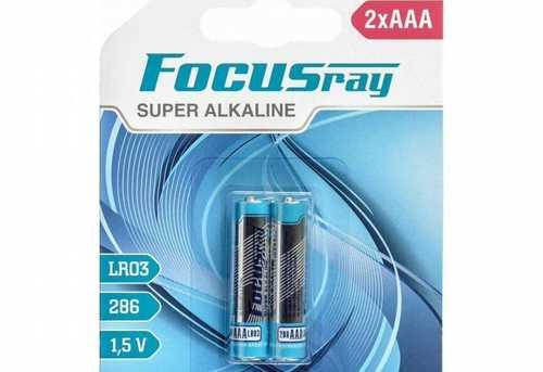 Батарейки Focusray Super Alkaline LR03/BL2