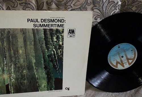 Виниловая пластинка Paul Desmond Lp jazz