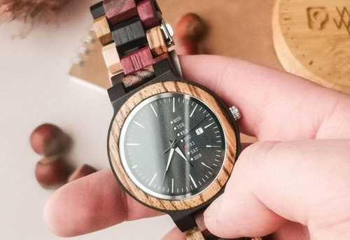 Подарок из дерева - наручные часы