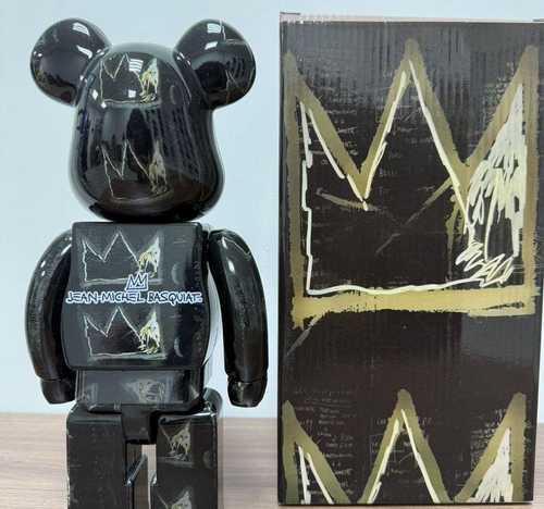 Фигурка Bearbrick 400% Jean Michel Basquait Corona