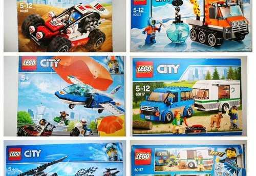 Lego City 60207, 60033, 60145, 60117, 60208