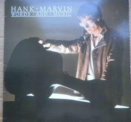 Hank Marvin/Words And Music Sw. Polydor In 81 EX/E