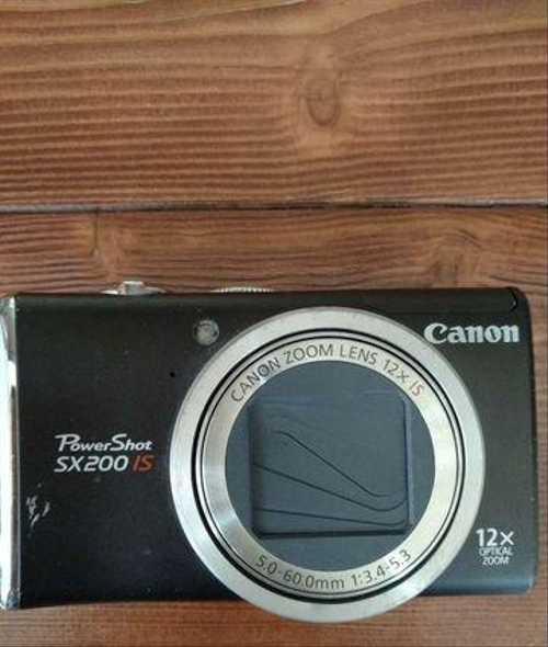 Фотоаппарат Canon PowerShot sx200 is