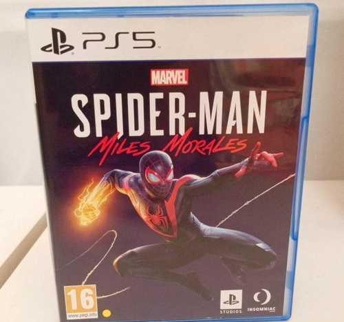 Spider man miles morales ps5 диск